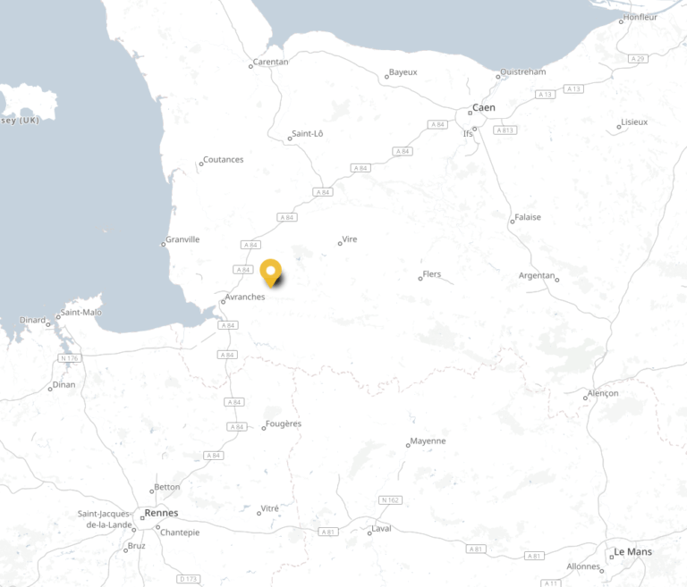 Accès et plan - Ville de Brécey